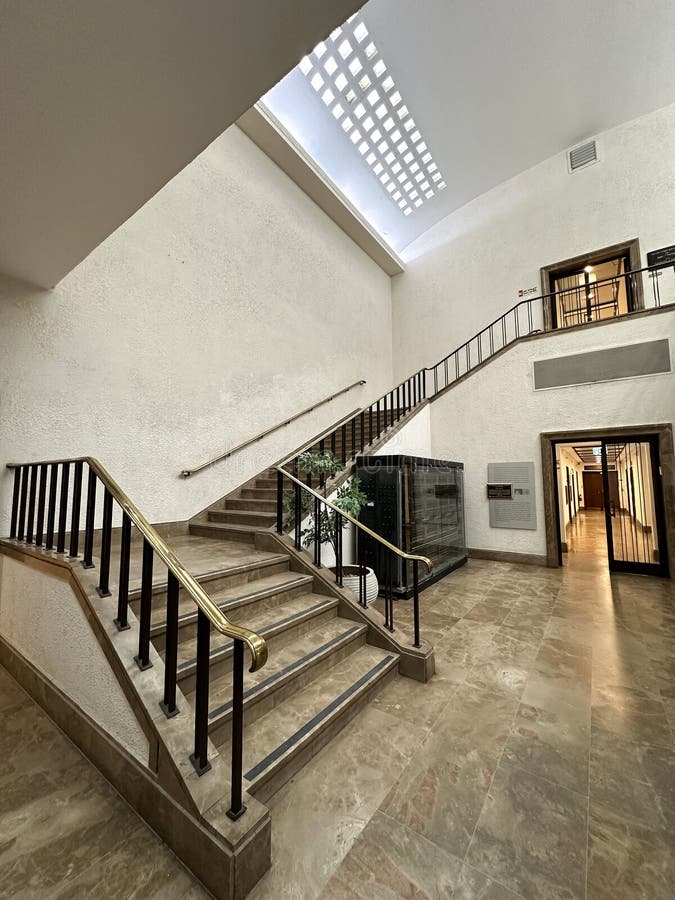 Hall of the Faculty of Mathematics and Computer Science, the Ziskind ...