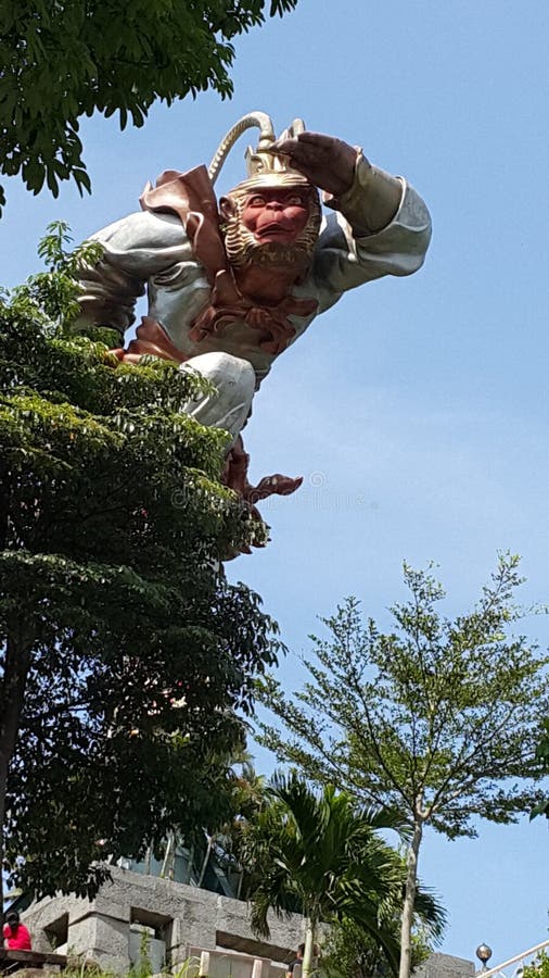Rei Aka SunWuKong Do Macaco Foto de Stock - Imagem de legenda, kong ...