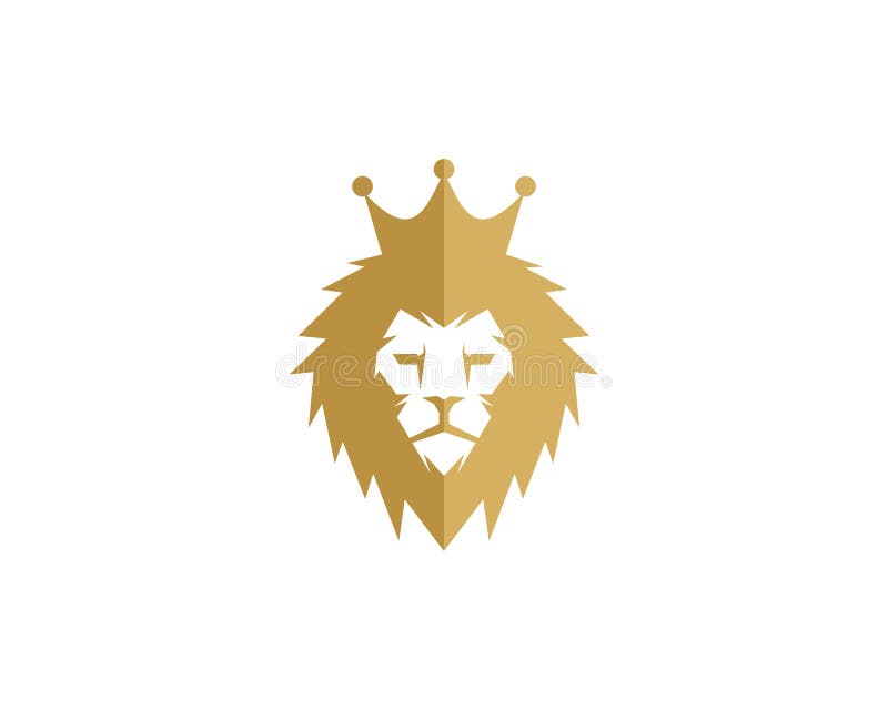 Rei Animal Icon Logo Design Element Ilustração do Vetor - Ilustração de ...
