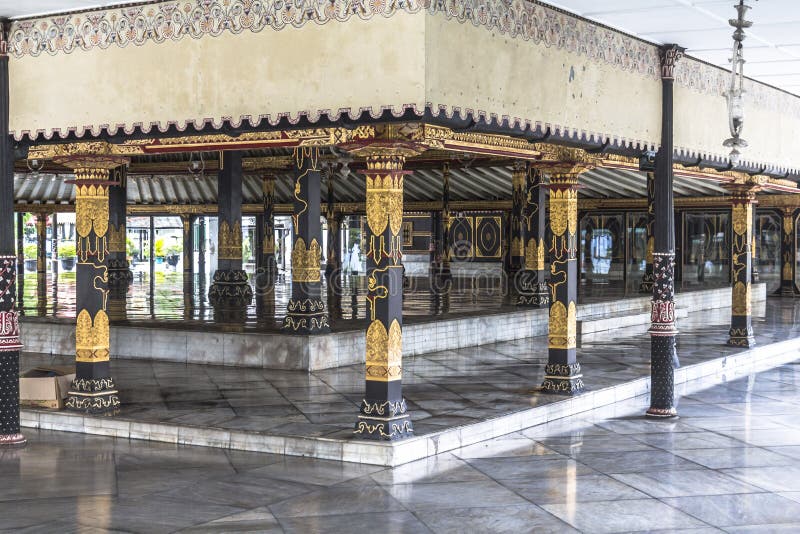 Rei Interno Palace Yogyakarta Imagem de Stock - Imagem de patrimônio ...