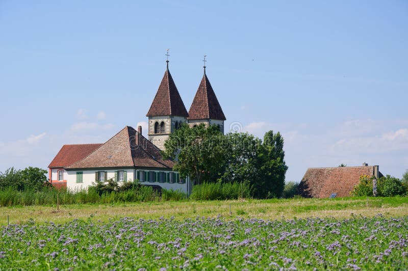 Reichenau, Germany stock photo. Image of sunny, church - 16956744