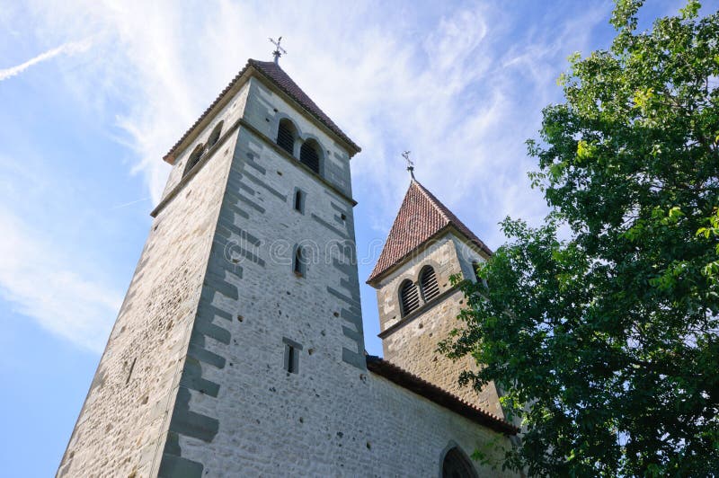 Reichenau, Germany stock photo. Image of sunny, church - 16956744