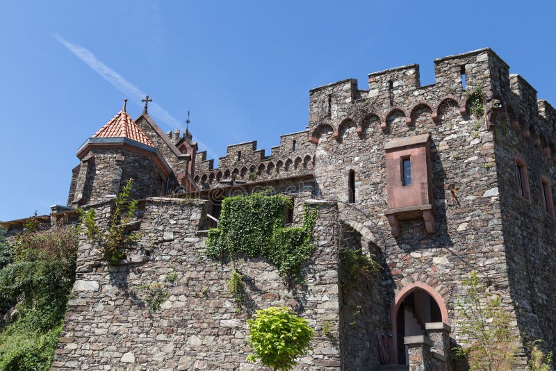 Reichenstein-Schloss, Deutschland Stockbild - Bild von gebäude, palast ...