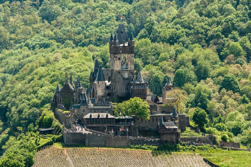 Vintage Room Inside Cochem Castle Editorial Photography - Image of ...