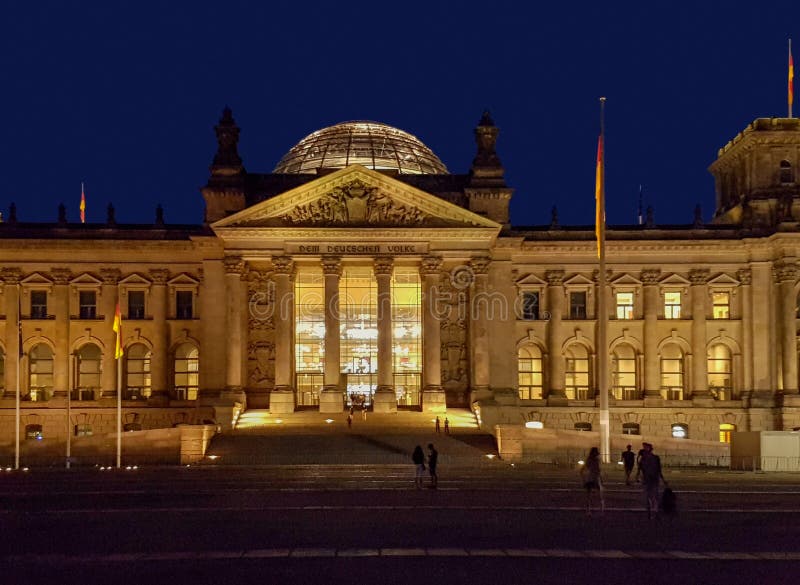 Reichstag Building In Berlin, Germany July 23st 2016 - View Of ...