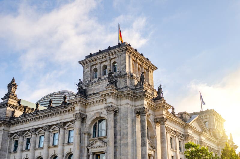 The Reichstag Building, the Building of the German Government, in ...