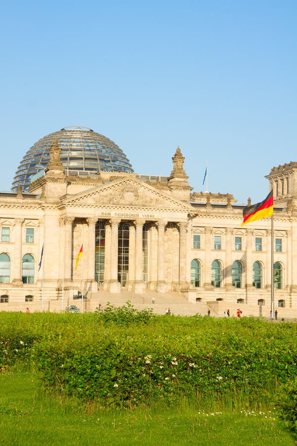 Reichstag Building (german Government) in Berlin, Editorial Stock Photo ...