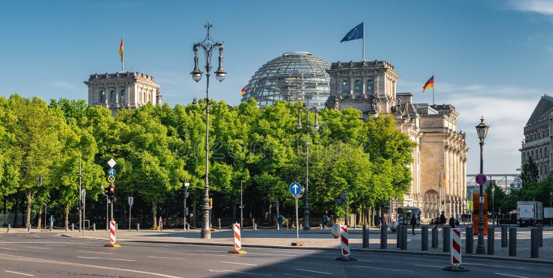 Reichstag Building German Government in Berlin Editorial Stock Photo ...