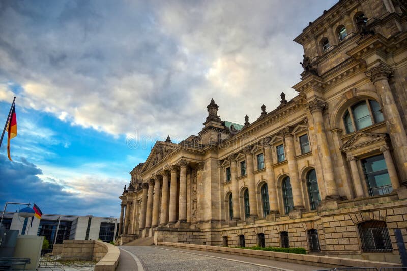 The Reichstag Building Located in Berlin, Germany Stock Photo - Image ... The Reichstag Building Located in Berlin, Germany Stock Photo - Image ...