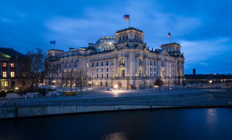 The Reichstag (Bundestag) Building in Berlin, Germany Stock Image ...