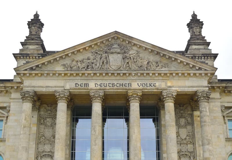 Reichstag front stock photo. Image of deutschland, capitol - 29330750