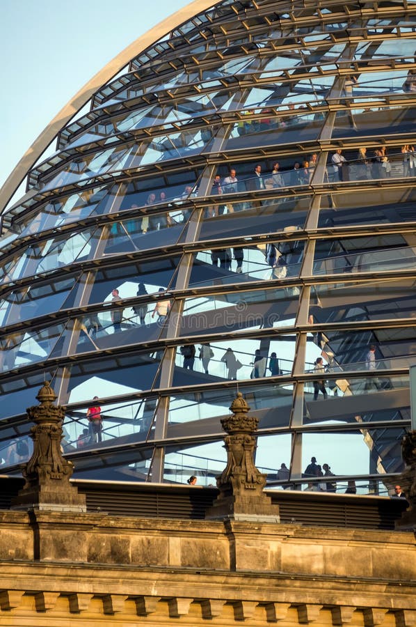 The Reichstag Parliament Building in Berlin, Germany Stock Image ...