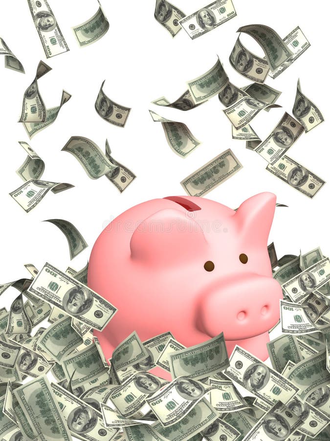 Reichtum stock abbildung. Illustration von banknote, ökonomisch - 13231355