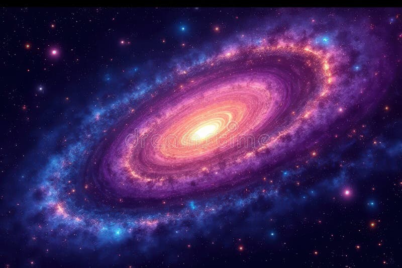 Reimagining "Neon Galaxy Overload": Exploring Fresh Title Ideas Stock ...