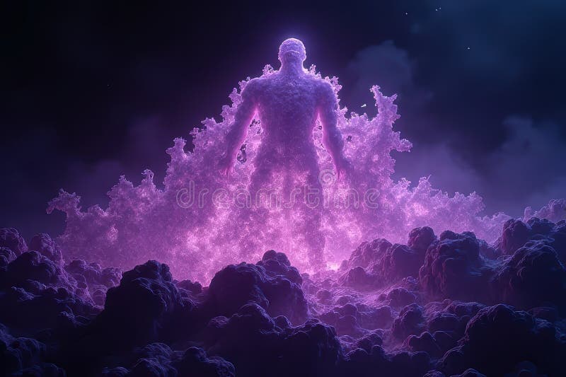 Reimagining Sci-Fi through Cryptic Visual Symbolism Stock Illustration ...