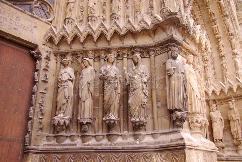 Reims in France stock photo. Image of golden, city, landmark - 28571332