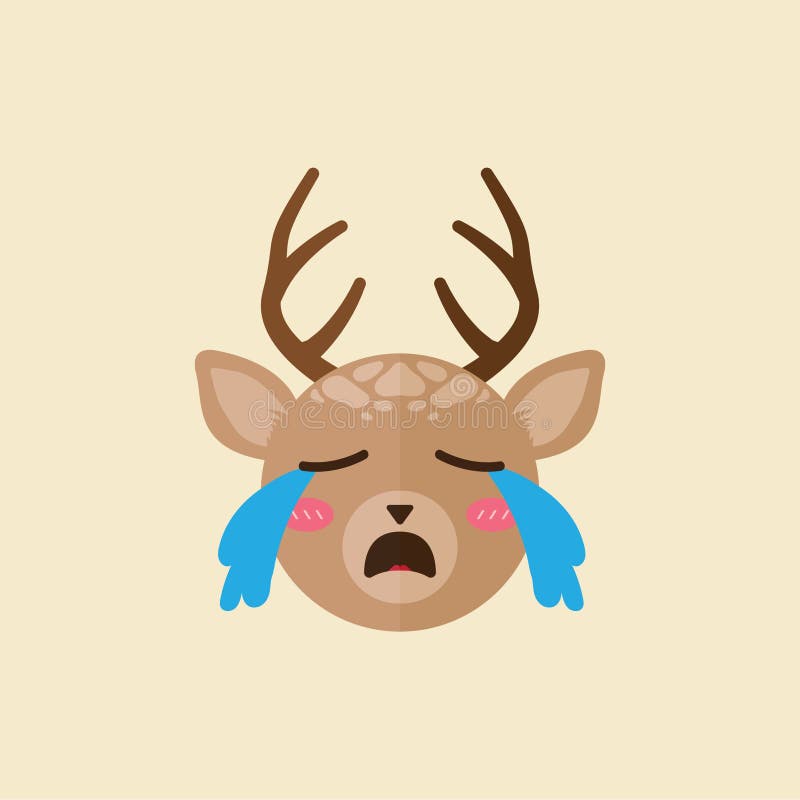 Crying Reindeer Stock Illustrations – 33 Crying Reindeer Stock Illustrations, Vectors & Clipart ...