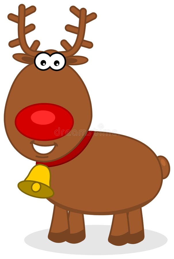 Reindeer profile stock illustration. Illustration of stag - 48270881