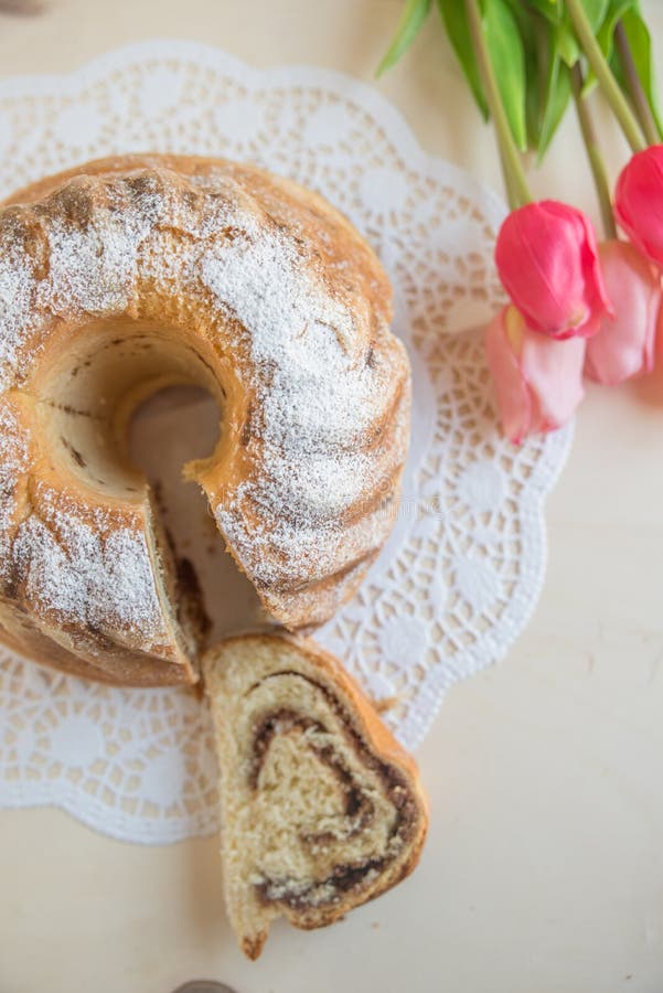 Reindling, German Easter Cake Stock Photo - Image of german, dessert ...