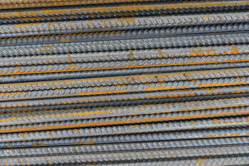 Reinforce steel iron rod stock photo. Image of material - 143288304