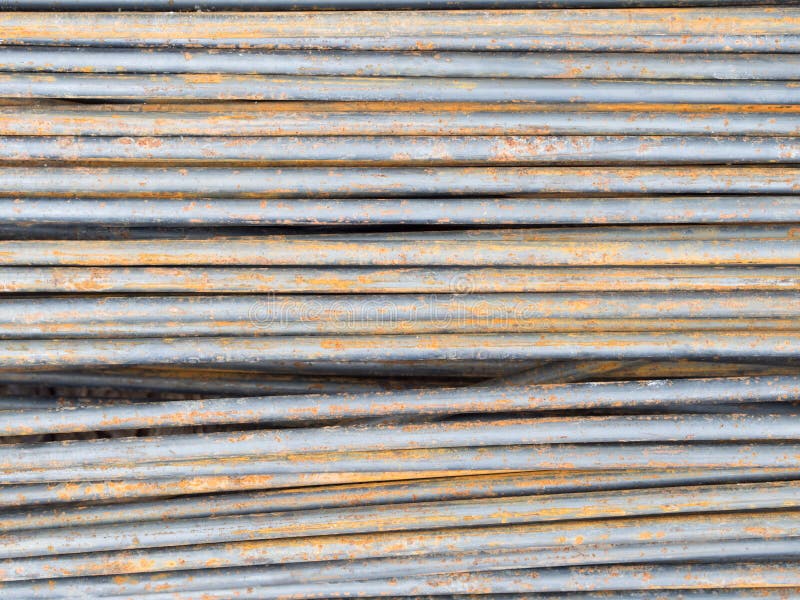 Reinforce Steel Rod Texture Stock Image - Image of parallel, metal ...