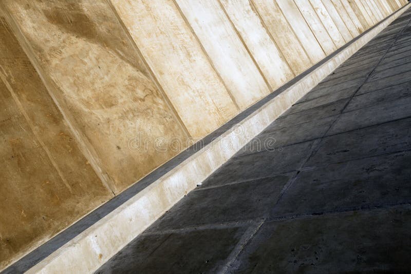 Reinforced Concrete Architectural Installation Composition Drain Gutter ...