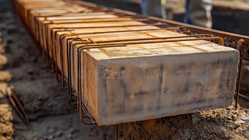 Reinforced Concrete Beam Construction