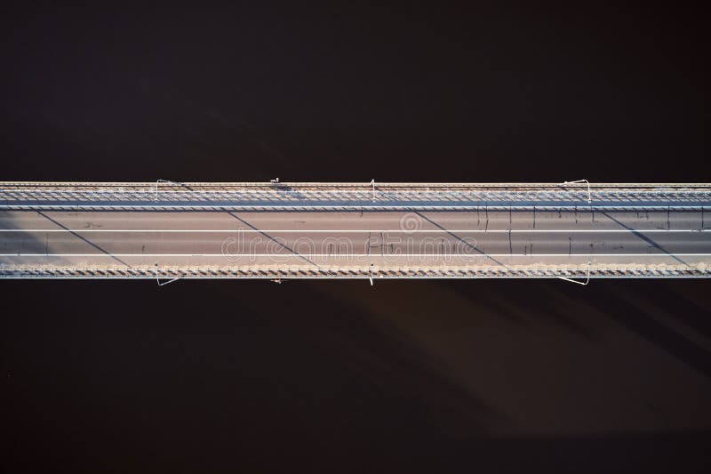 Reinforced Concrete Bridge Over the River Stock Image - Image of bridge ...