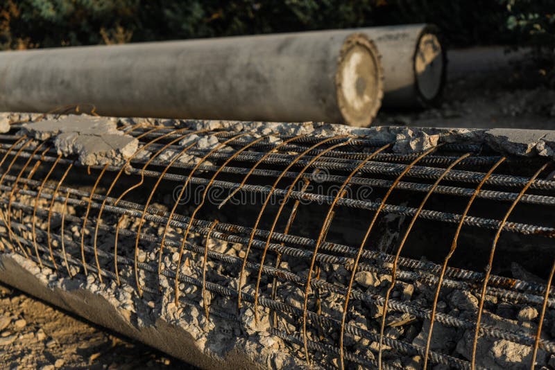 The Reinforced Concrete Column is Damaged and Cannot Be Used Safely ...