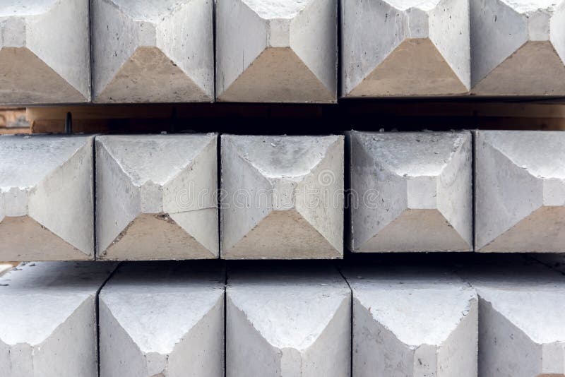Materials for Construction. Concrete Base of the Building Stock Image ...