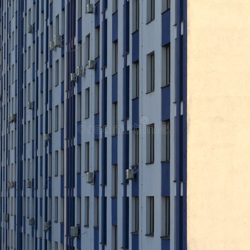 Reinforced Concrete Wall of a Multi-storey Building in the Process of ...
