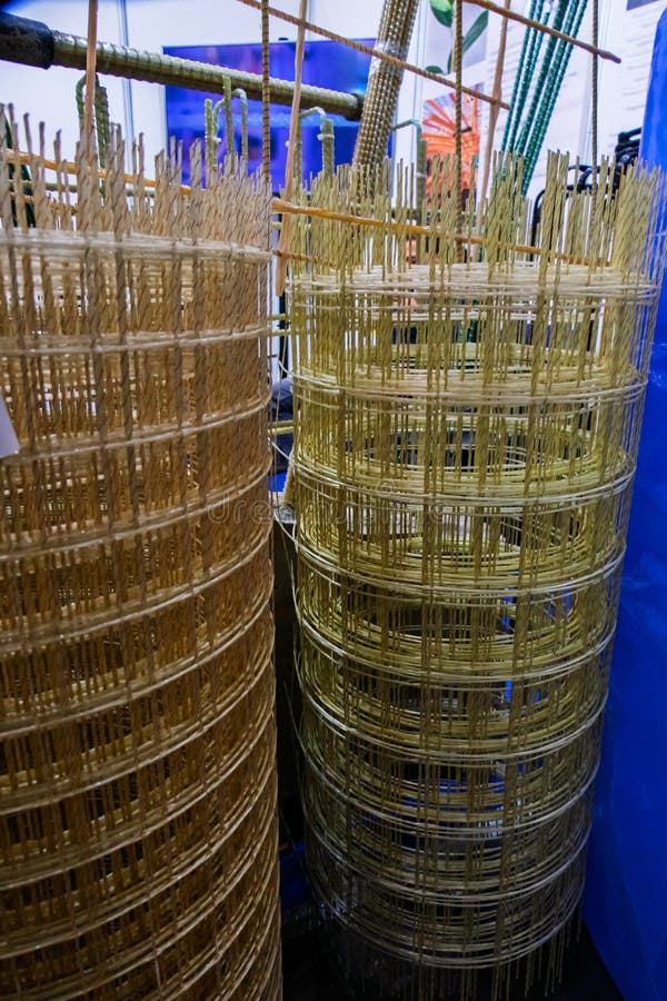 Reinforced Fiberglass Mesh for Construction Stock Photo - Image of ...