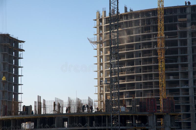 Reinforced Formwork Concrete for the during Construction Foundation ...