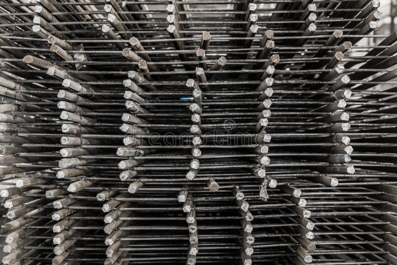 Reinforcement of Concrete Structures on Plant. Armature Storage ...