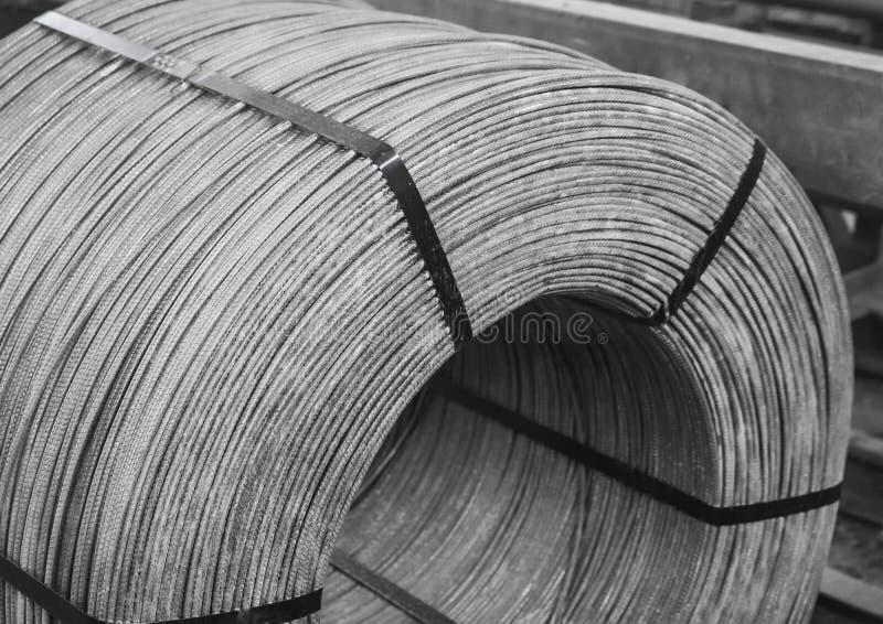 Reinforcement of Concrete Structures on Plant. Armature Storage ...