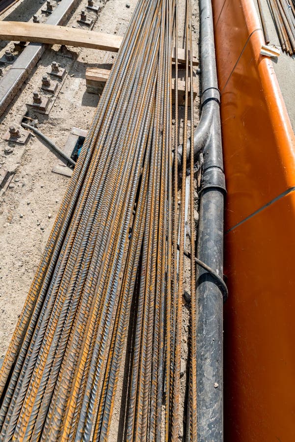Reinforcing bars stock photo. Image of iron, rebar, reinforcing - 60352684
