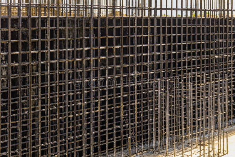 Reinforcing Cage with Joining Longitudinal and Transverse Reinforcement ...