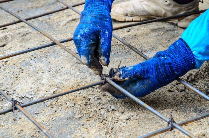 Reinforcing stock photo. Image of concrete, metal, placing - 42804950