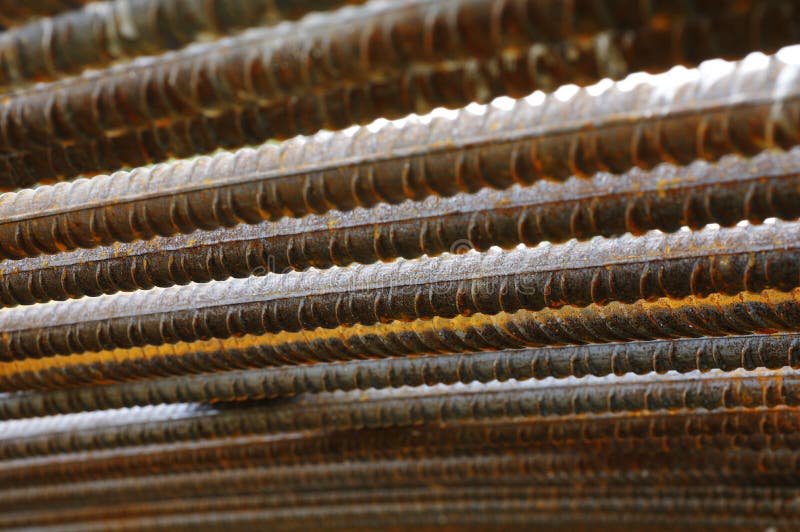 Reinforcing Steel Abstracts Stock Image - Image of divided, sorted ...