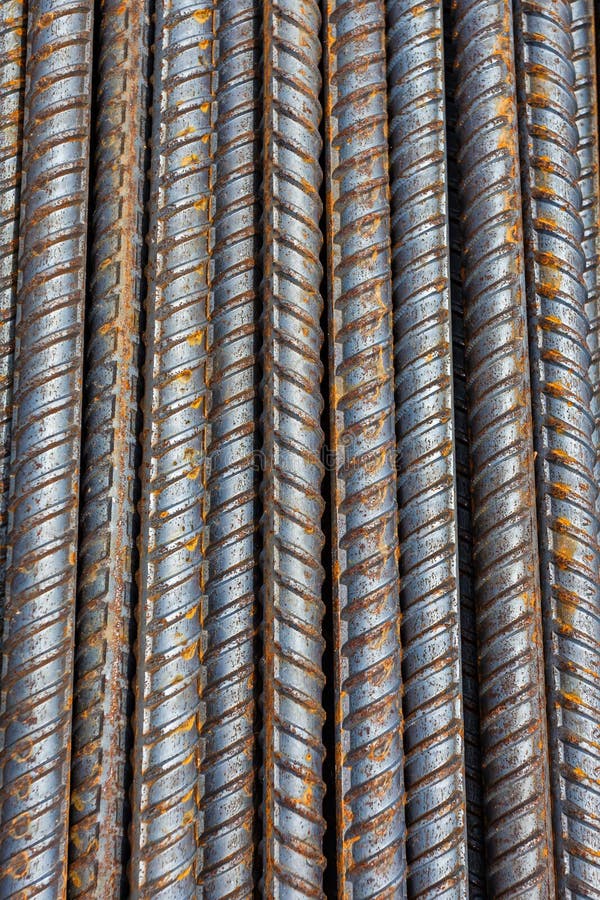 Reinforcing steel bars stock image. Image of infrastructure - 33269591