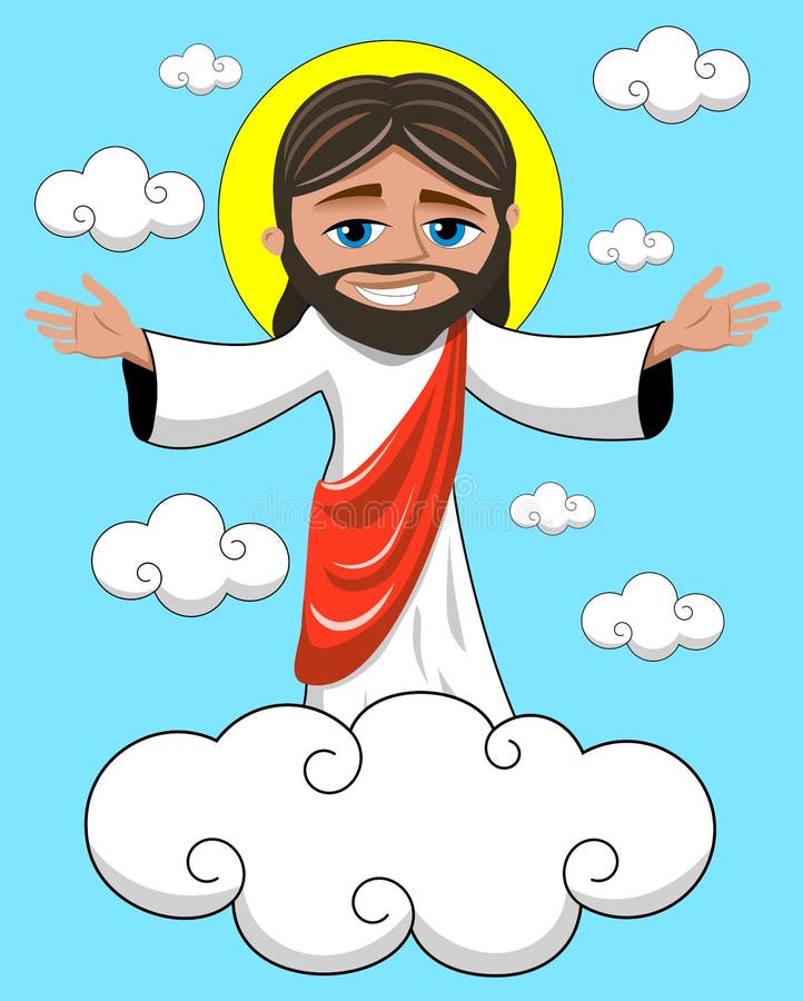 Jesús Del Personaje De Dibujos Animados De Nazaret Ilustración Del ...