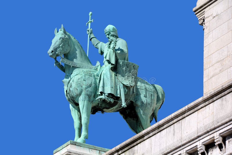 Reiterstatue Des Saint Louis Redaktionelles Foto - Bild von ritter ...