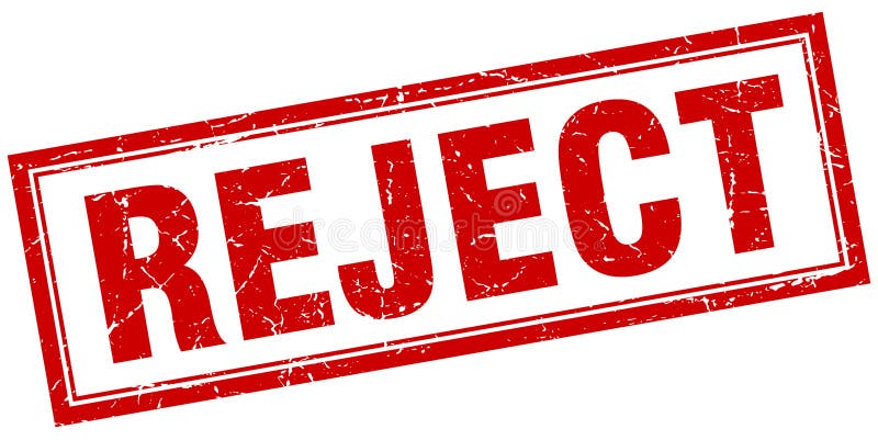 Reject stamp stock vector. Illustration of textured - 125010376