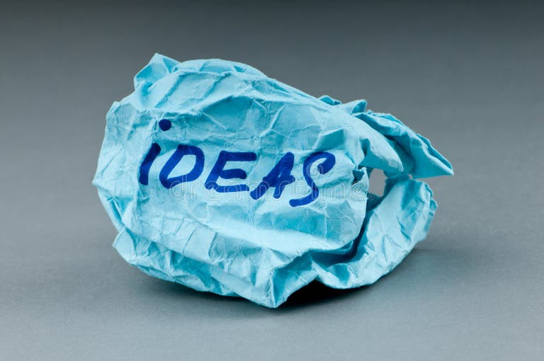 Rejected idea concept stock photo. Image of list, creativity - 20106256