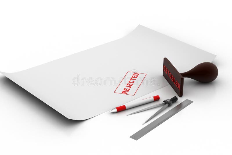 Rejected Stamp concept stock illustration. Illustration of paper - 76018141