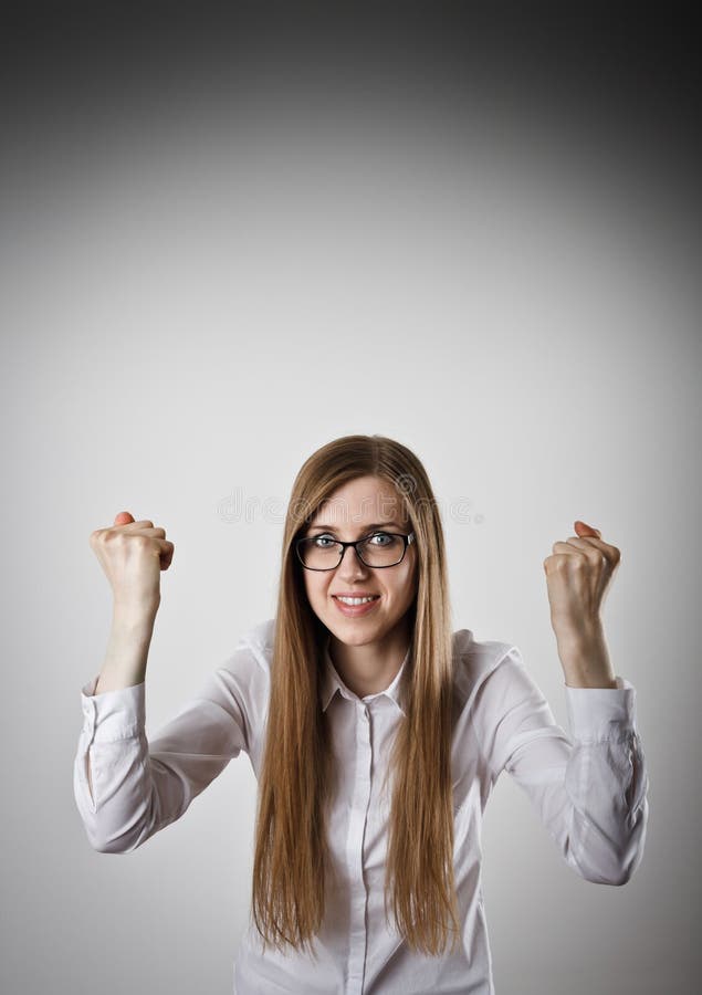 Rejoicing stock image. Image of gesturing, cute, expression - 74026015