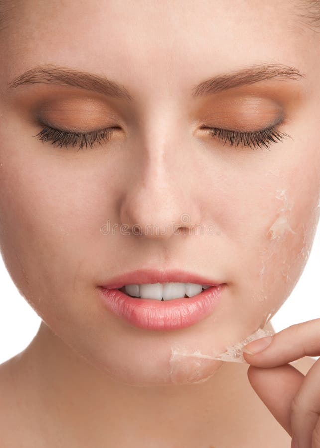 Rejuvenation of skin stock image. Image of elegance, facial - 22168779
