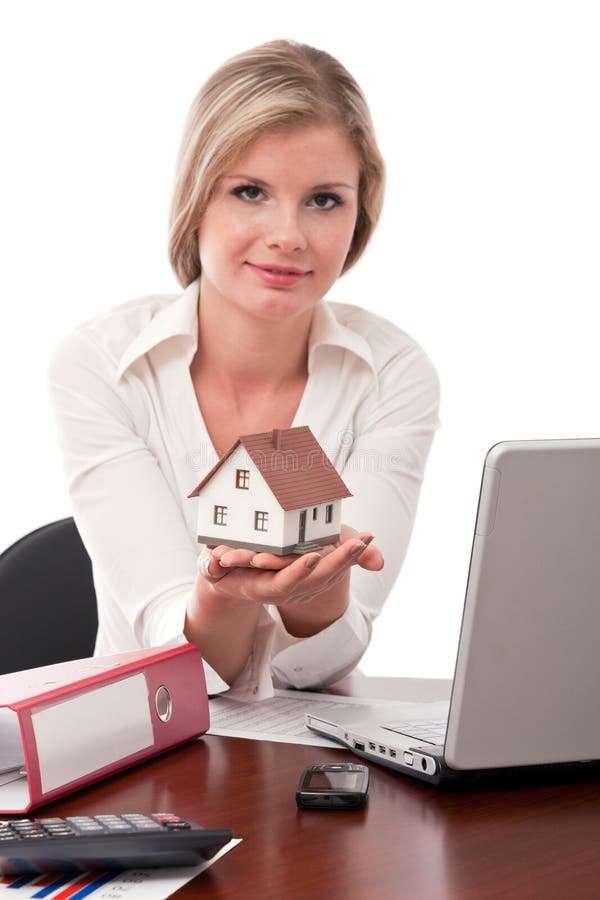 Real estate executive stock image. Image of office, employee - 17317455