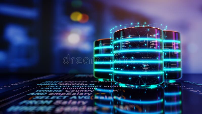 Relational Database Tables Stock Illustrations 98 Relational Database