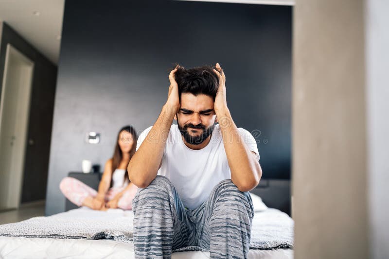 Relationship Difficulties. Young Couple Having Problems and Conflicts ...